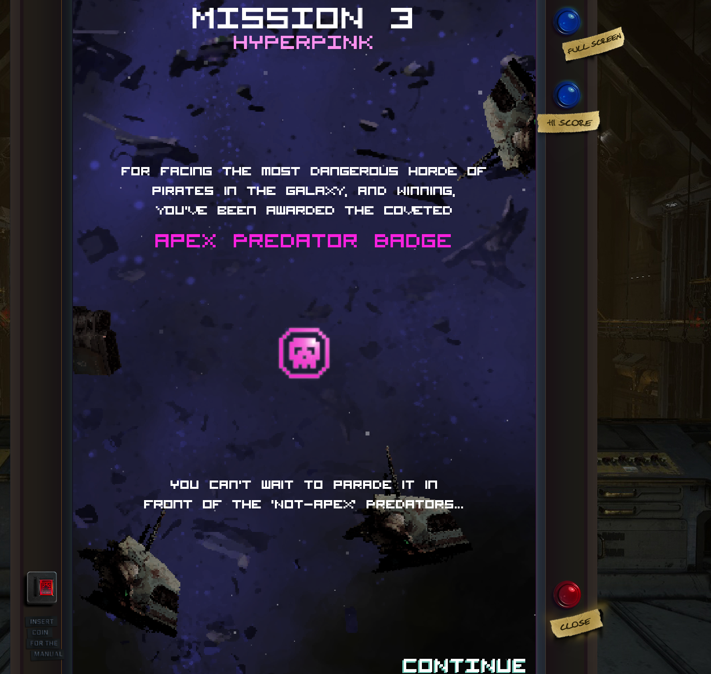Apex Predator Badge has been changed to salmon pink, rather than Hyper ...