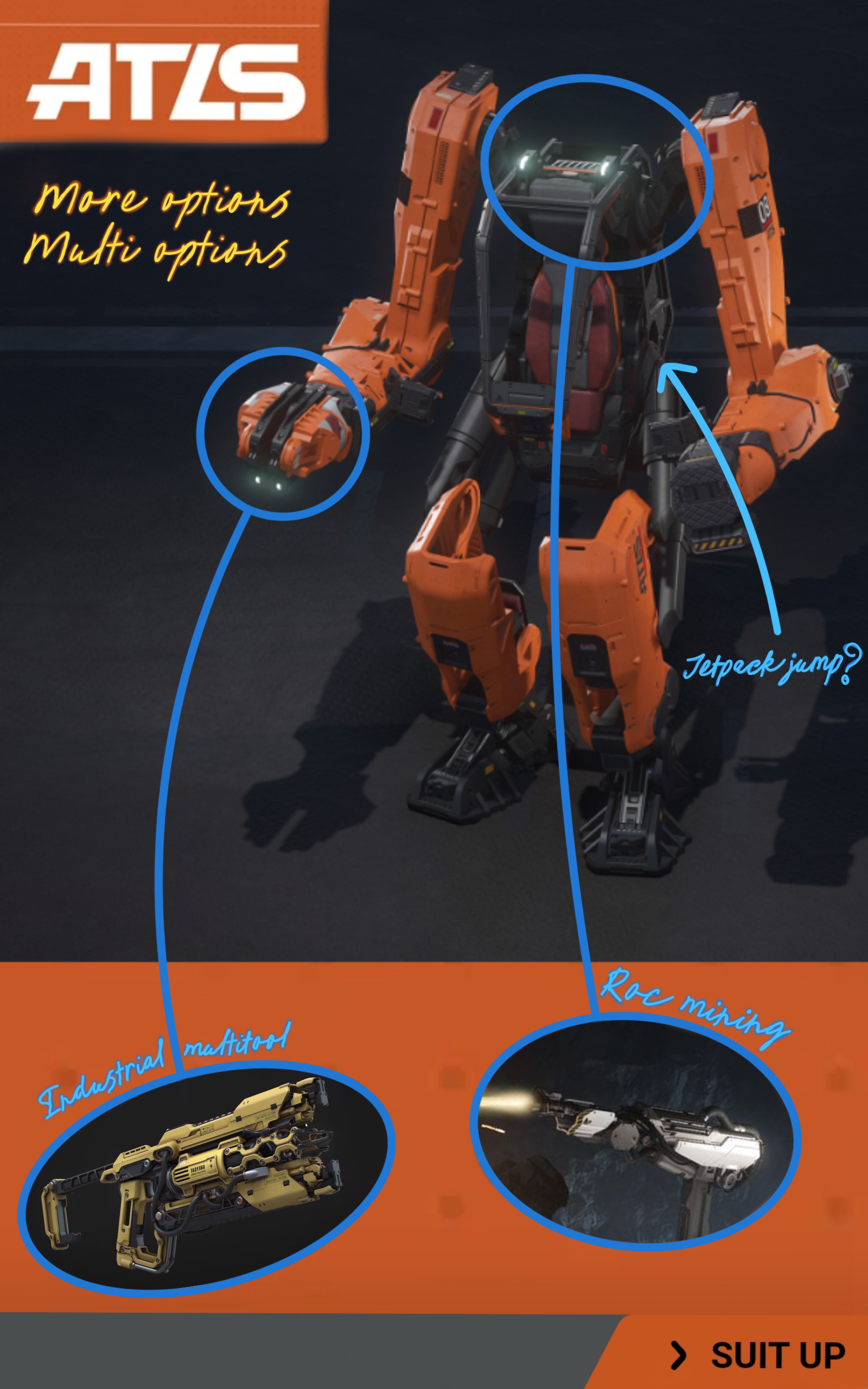 Custom ATLS ? More ATLS! - Star Citizen Spectrum