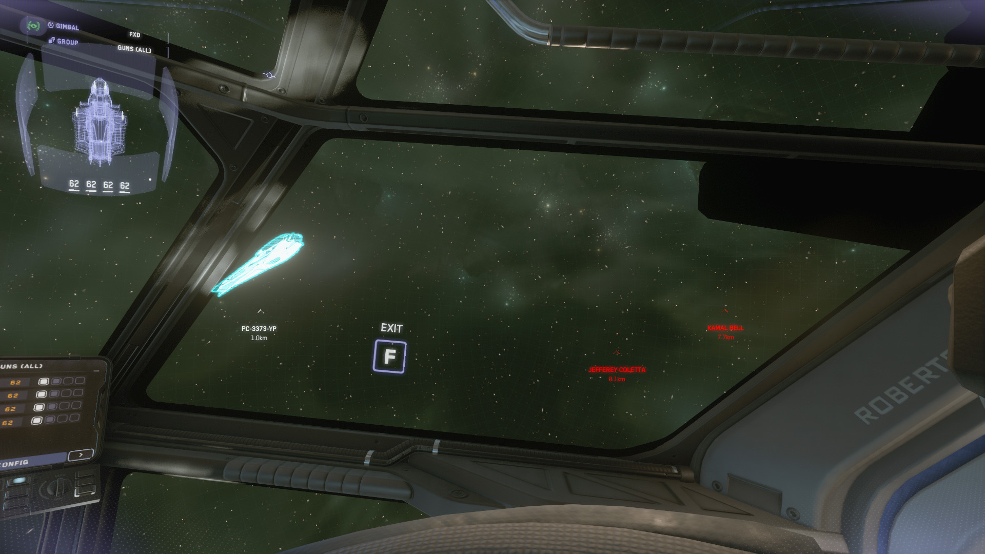 Dynamic offset from screen edges for markers - Star Citizen Spectrum