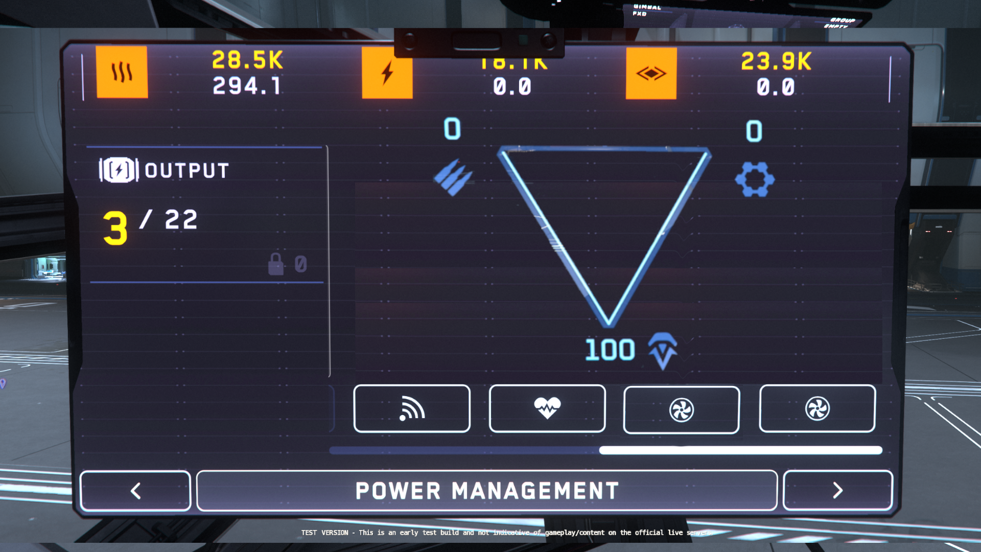 Idea for NEW POWER MFD (SAVE POWER TRIANGLE) - Star Citizen Spectrum
