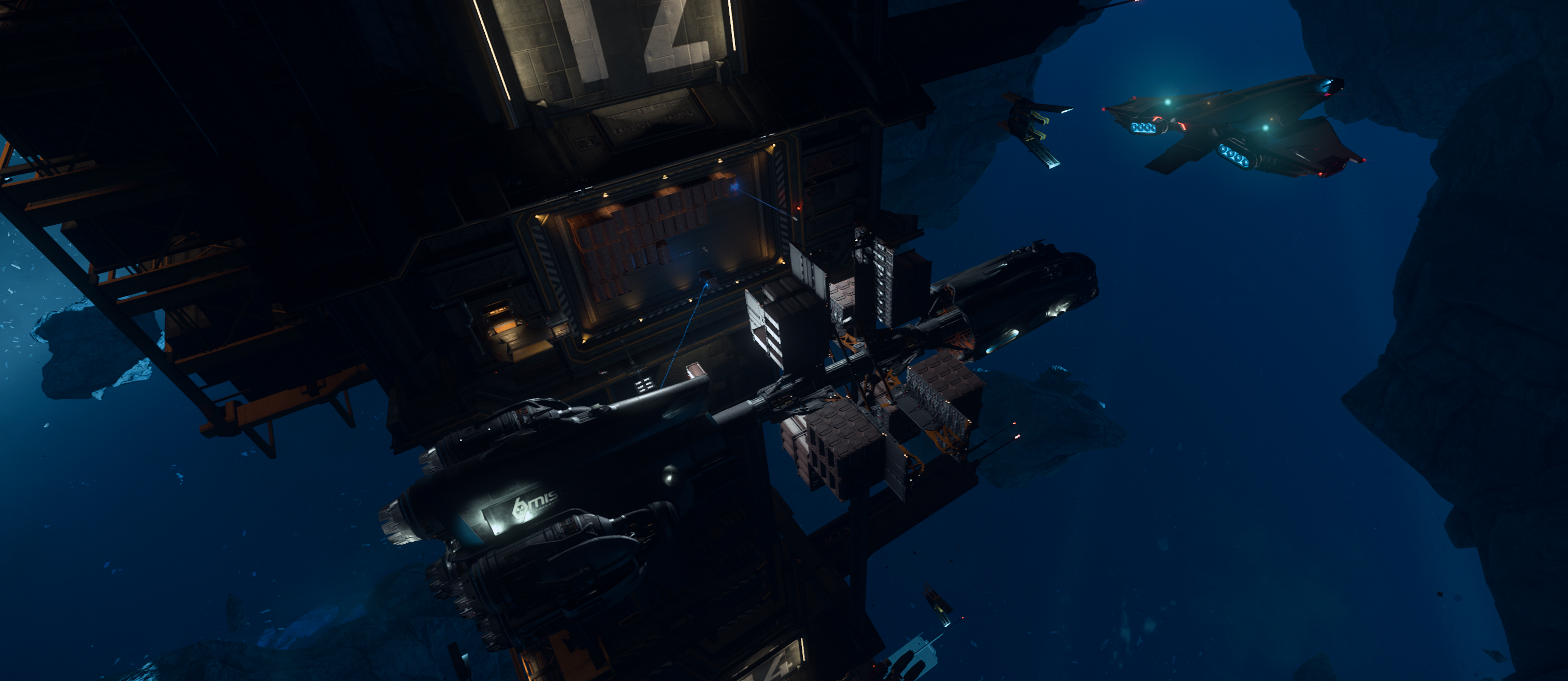 First time flying (and using) a Hull-C. - Star Citizen Spectrum
