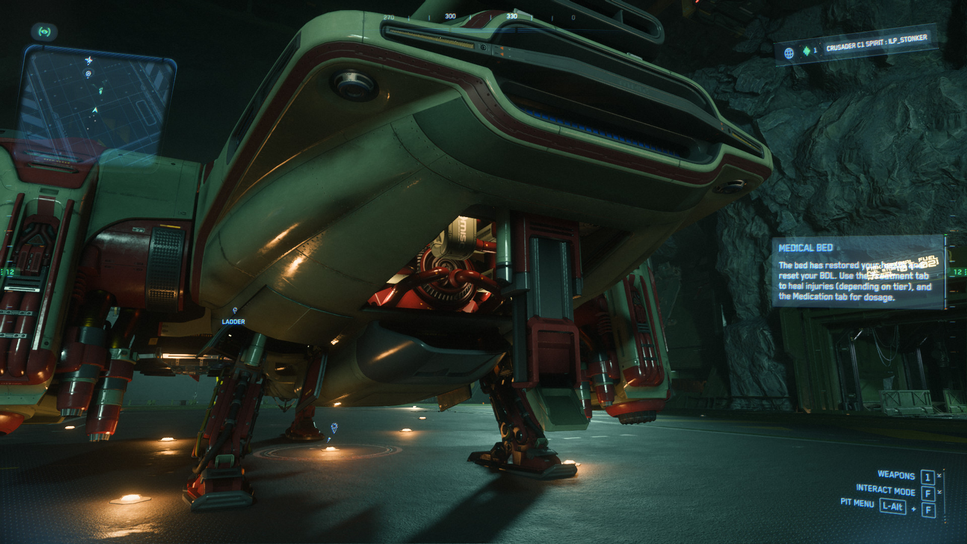Was the Prospector rear hatch ever explained? - Star Citizen Spectrum