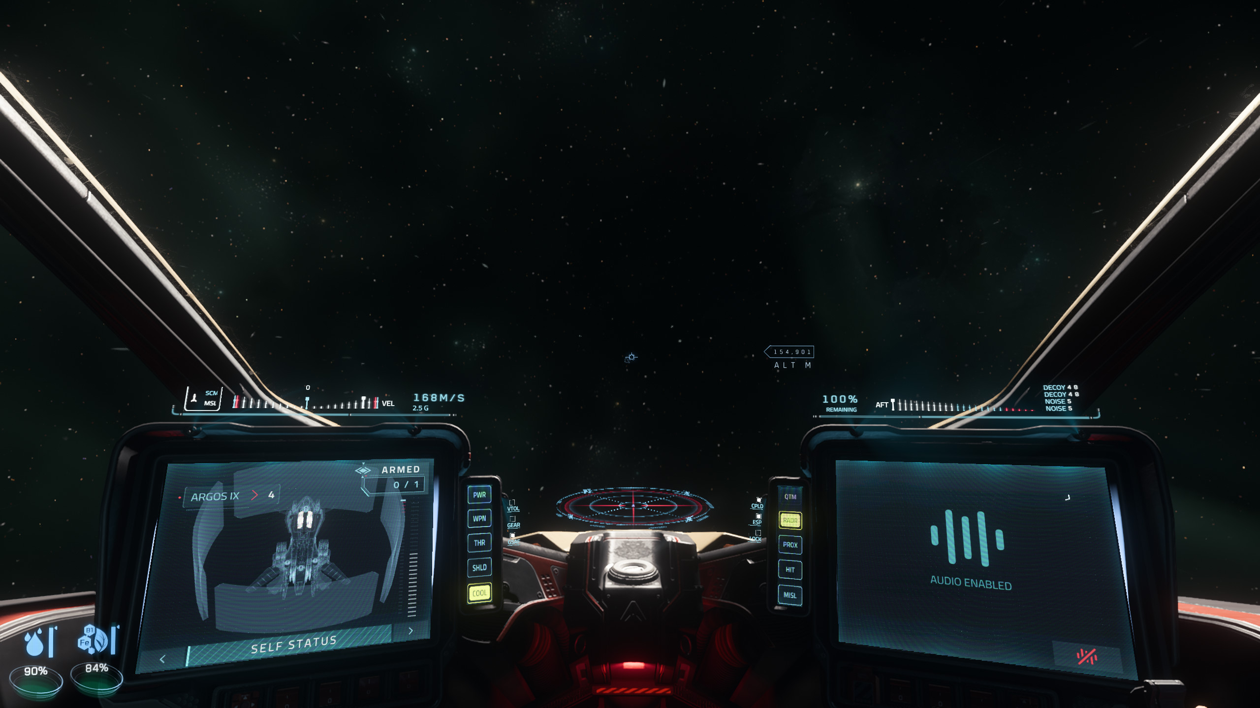 Loss of MFD's / Issues using them - Star Citizen Spectrum